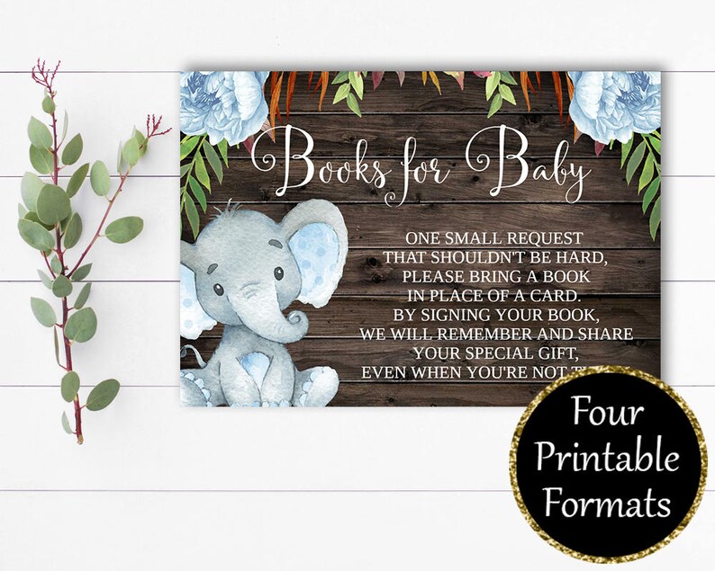 Books for Baby Cards Baby Shower Books for Baby Book Request | Etsy