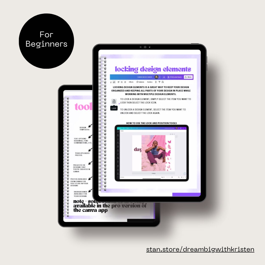 Canva Guide With Resell Rights Canva Guide For Beginners Canva Toolbar Guide How To Use Canva