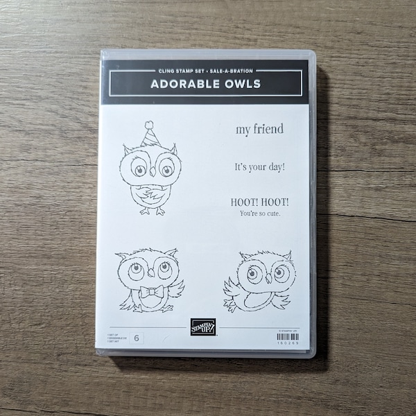 Stampin up Owls - Etsy