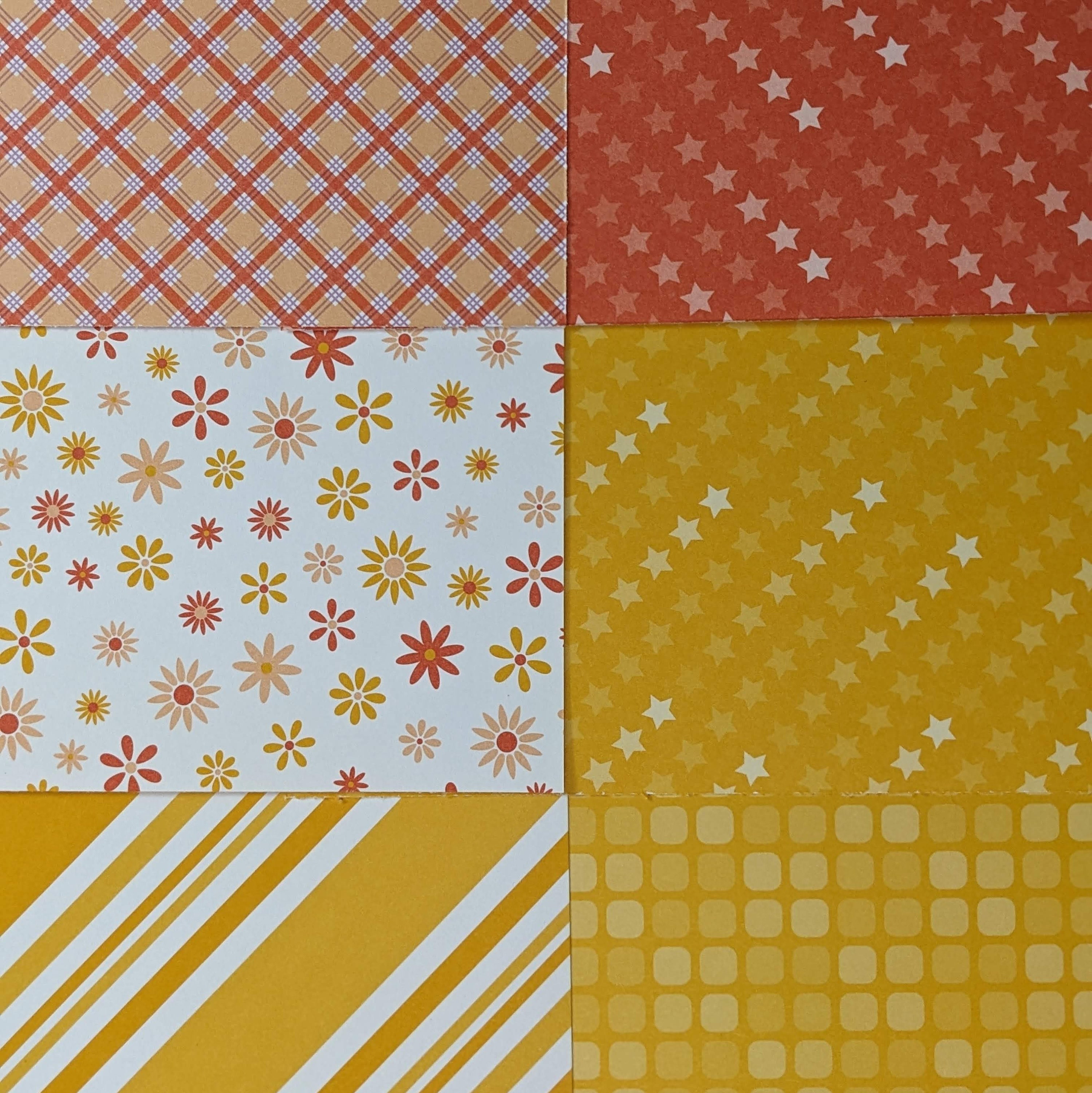 24 Sheets, Stampin' up Dandy Designs Paper (6"x6") - Etsy