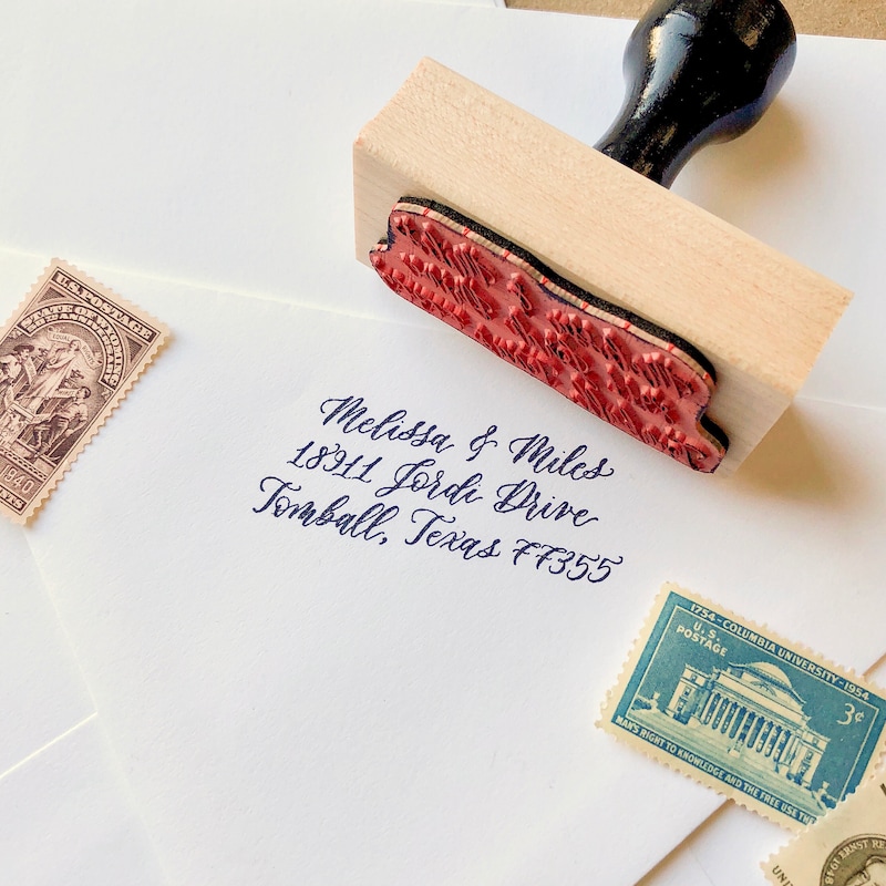 Calligraphy Stamp - Etsy