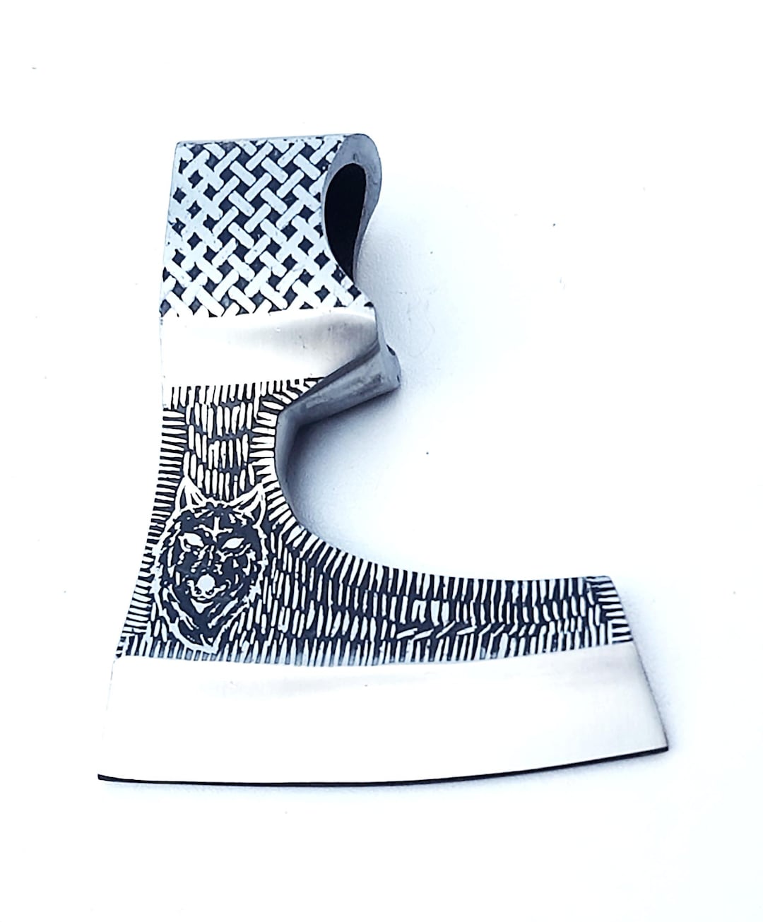 Hand Forged 5160 High Carbon Steel Axe With Rose Wood Handle, Viking ...