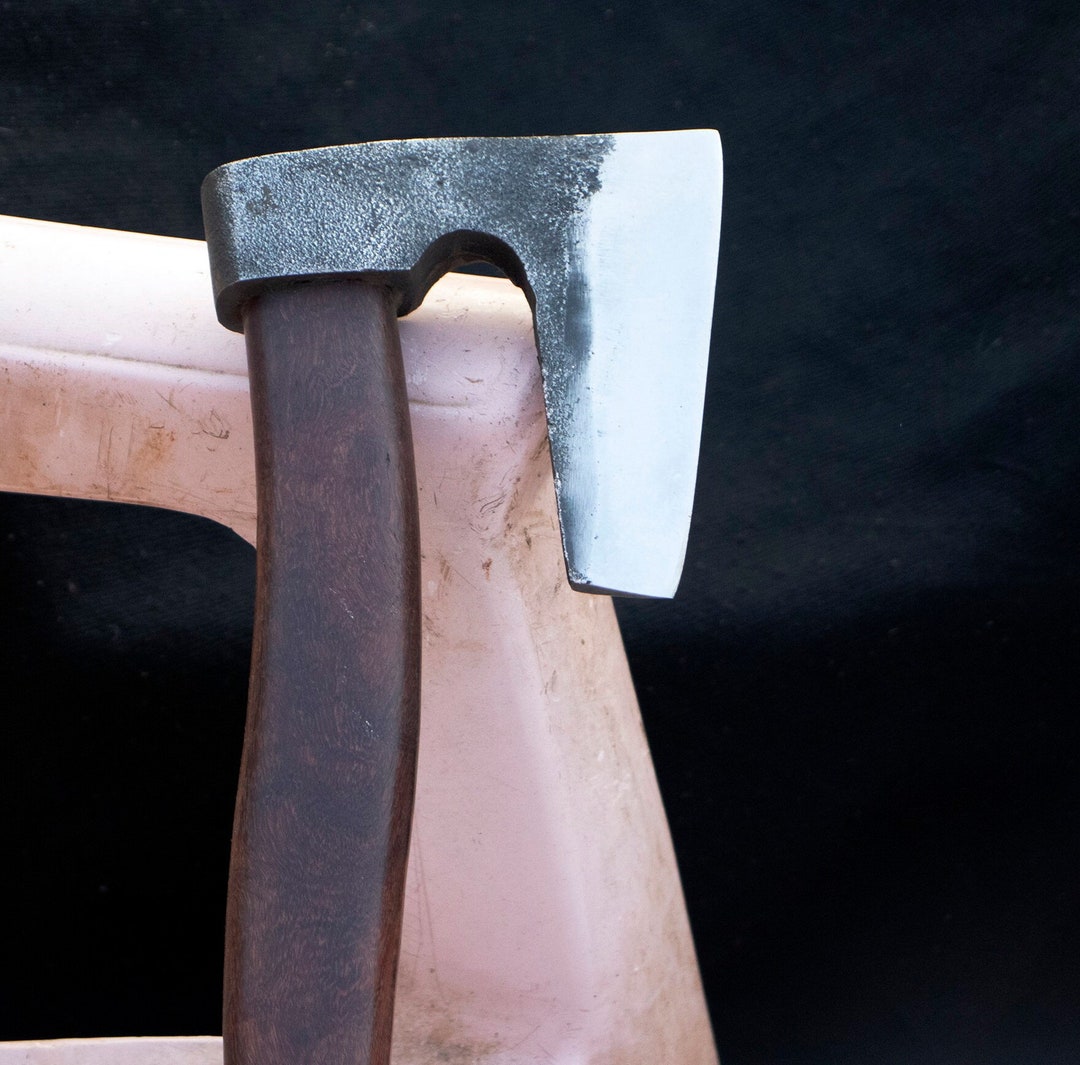 Viking Forged, Camping Axe, Hatchet Axe With Ash Wood Shaft ...