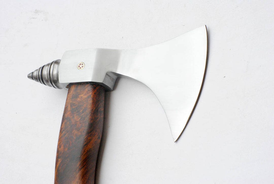 Custom Handmade Battle Axe, Ax Hatchet, Camping Axe, Medieval Camp ...