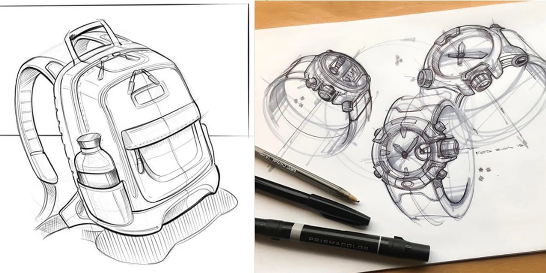 Black & White Pencil Sketch of Your Product I Will Draw a Product ...