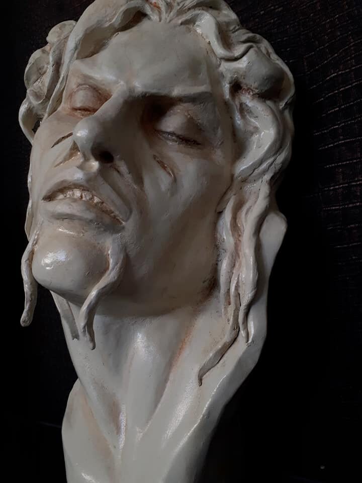 Sleeping Vampire Wraith Wall Sculpture - Etsy