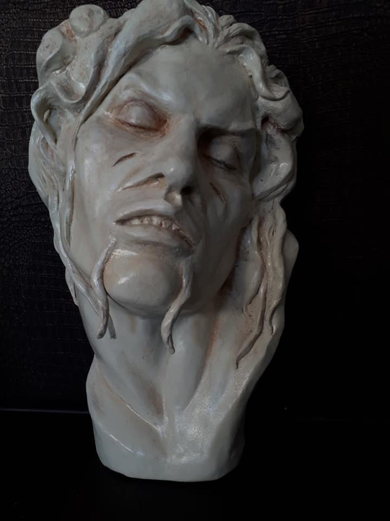 Sleeping Vampire Wraith Wall Sculpture - Etsy