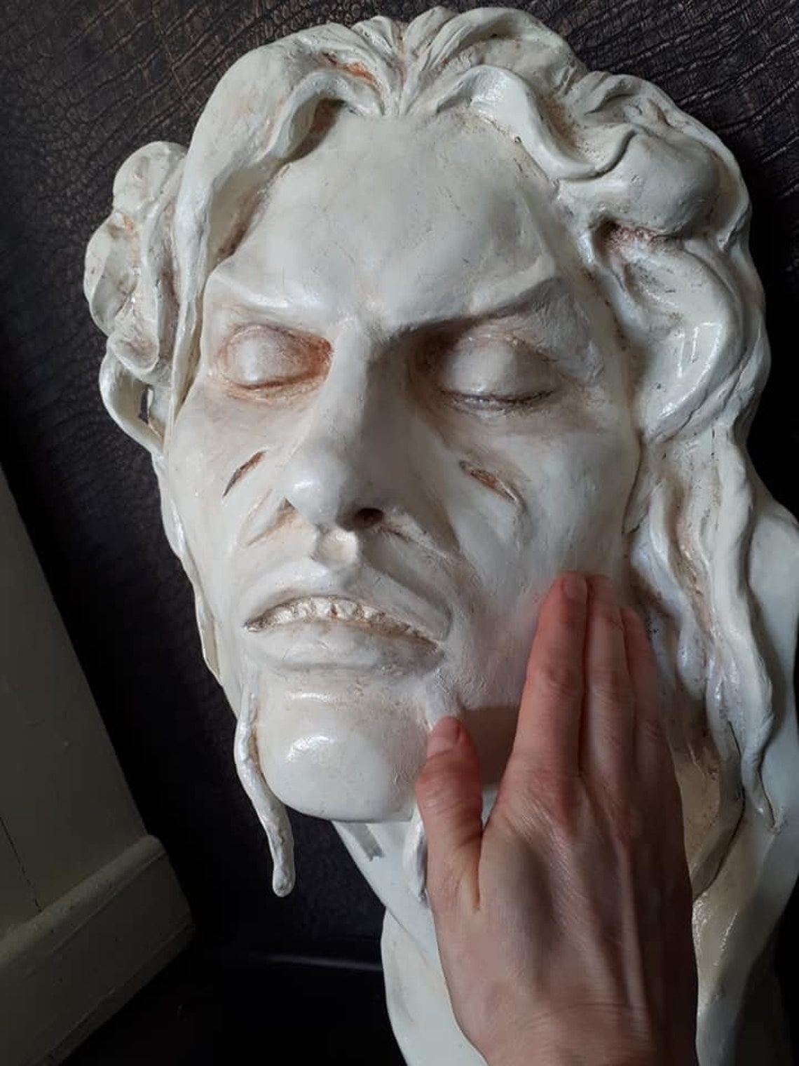 Sleeping Vampire Wraith Wall Sculpture - Etsy