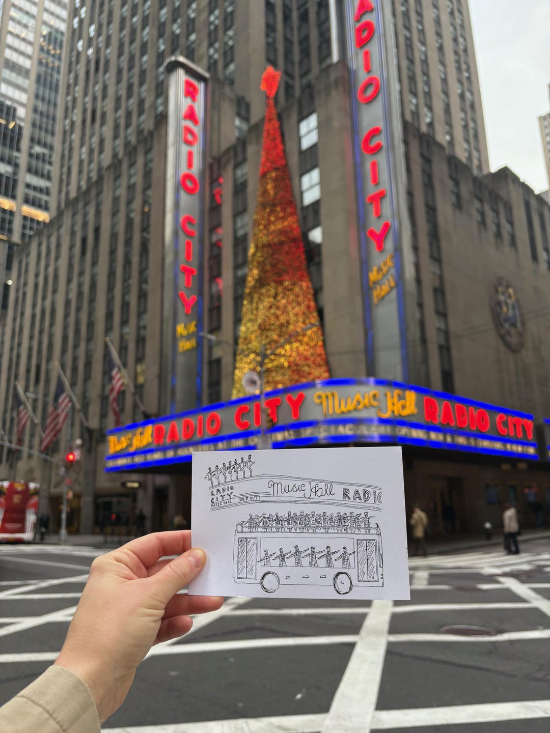 The Rockettes NYC Original Drawing Print - Etsy