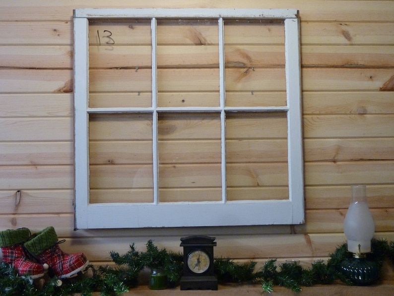 Vintage Window Sash (1950's) Size 32x29" - Etsy