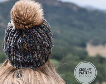 The RANCH BEANIE CROCHET Pattern | Etsy