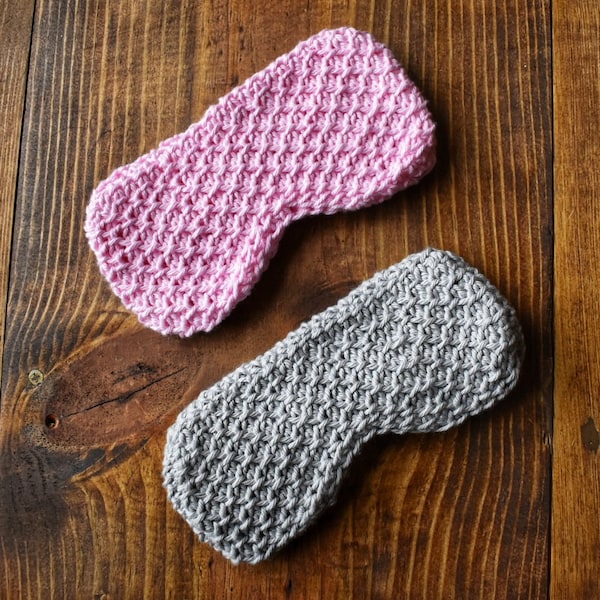 Crochet Sleep Mask - Etsy