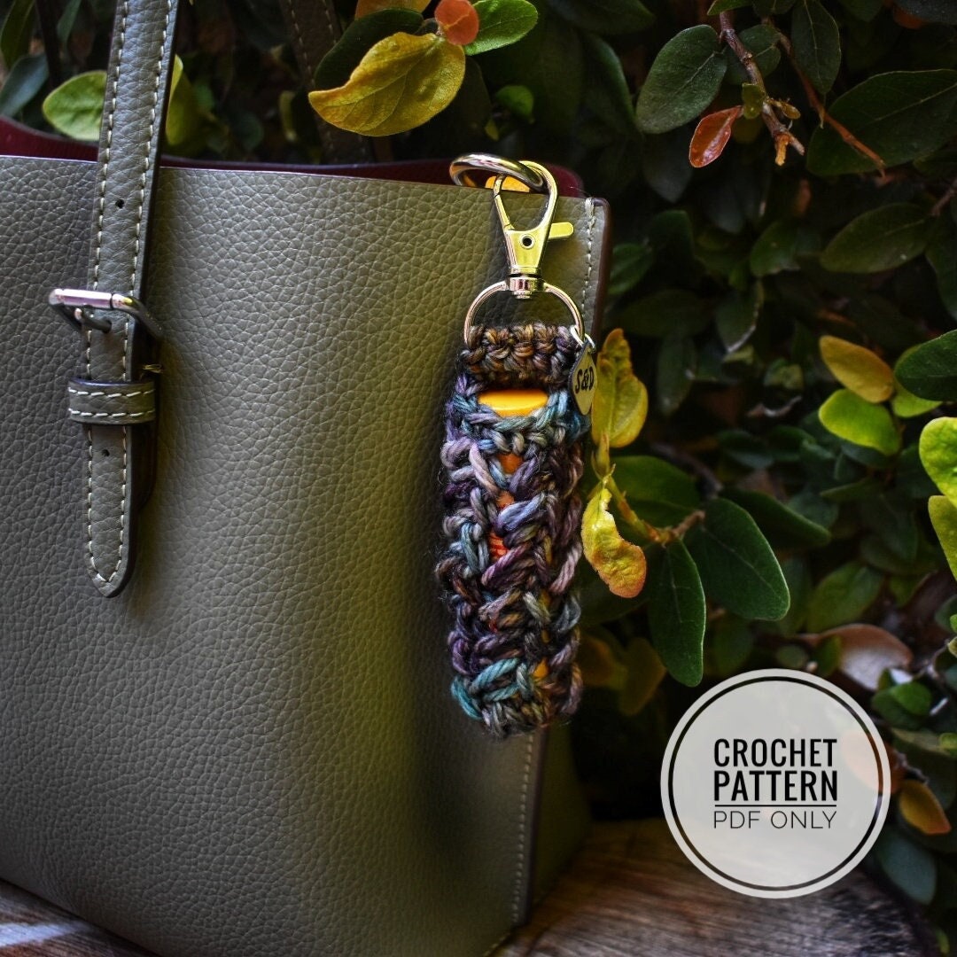 RANCH Chapstick Keychain | Crochet Chapstick Holder | Crochet Keychain ...