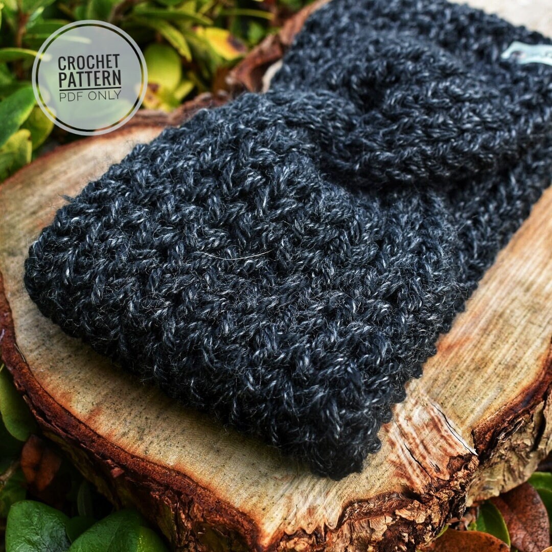 RANCH HEADWRAP Crochet Pattern Crochet Headwrap Crochet Headband ...