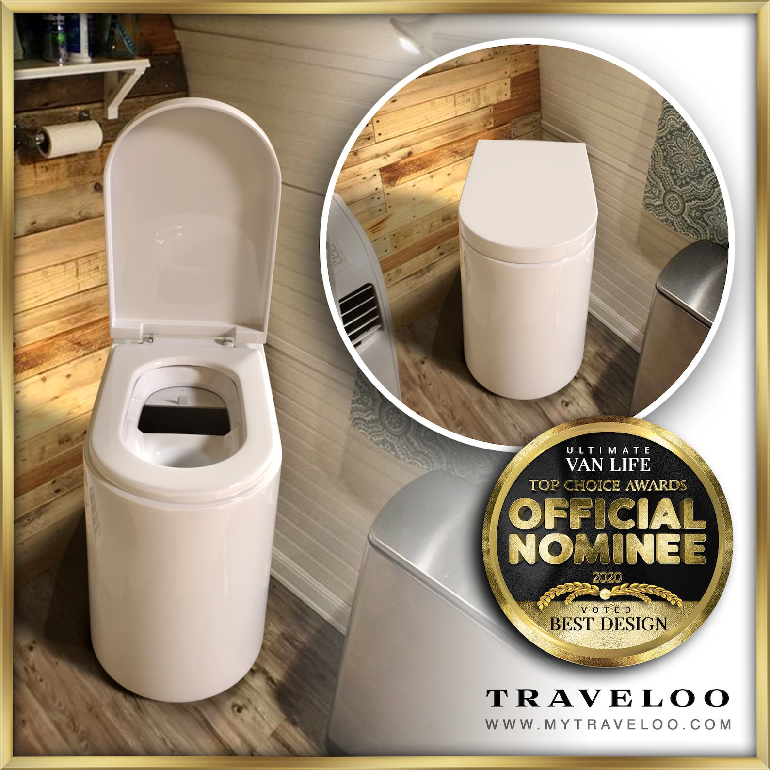 TRAVELOO TOILET | Modern Eurostyle 12V Urine Diverting / Separator ...