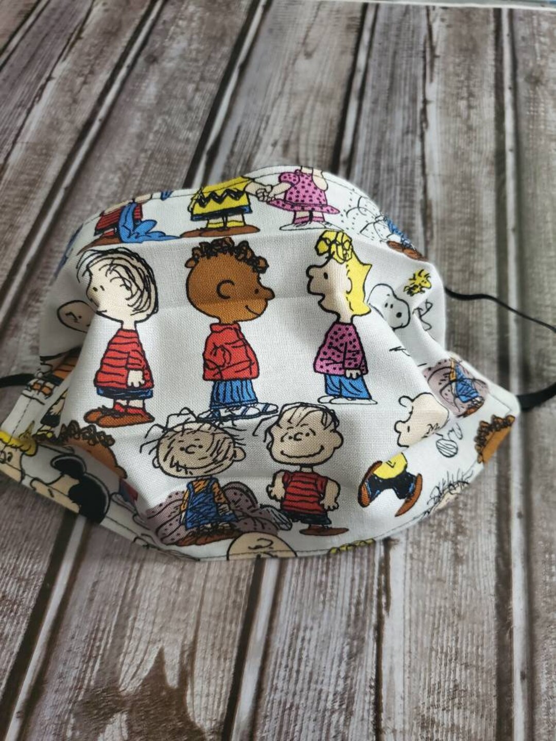 The Peanuts Gang Face Mask. Breathable and Washable - Etsy