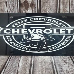 Felix the Cat License Plate - Etsy