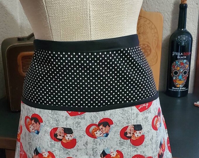 I Love Lucy Half Apron - Etsy