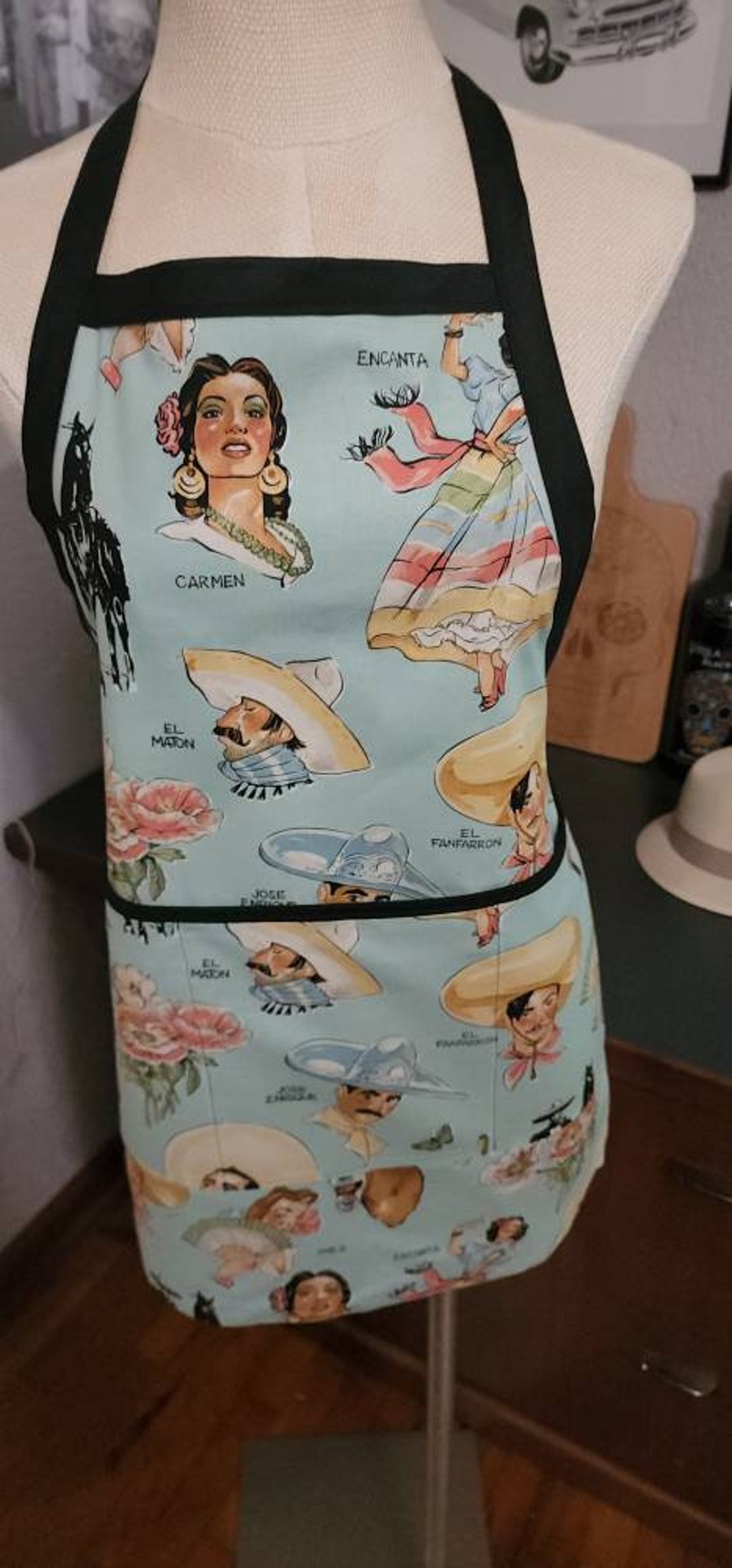 Hacienda Folklorico Apron - Etsy