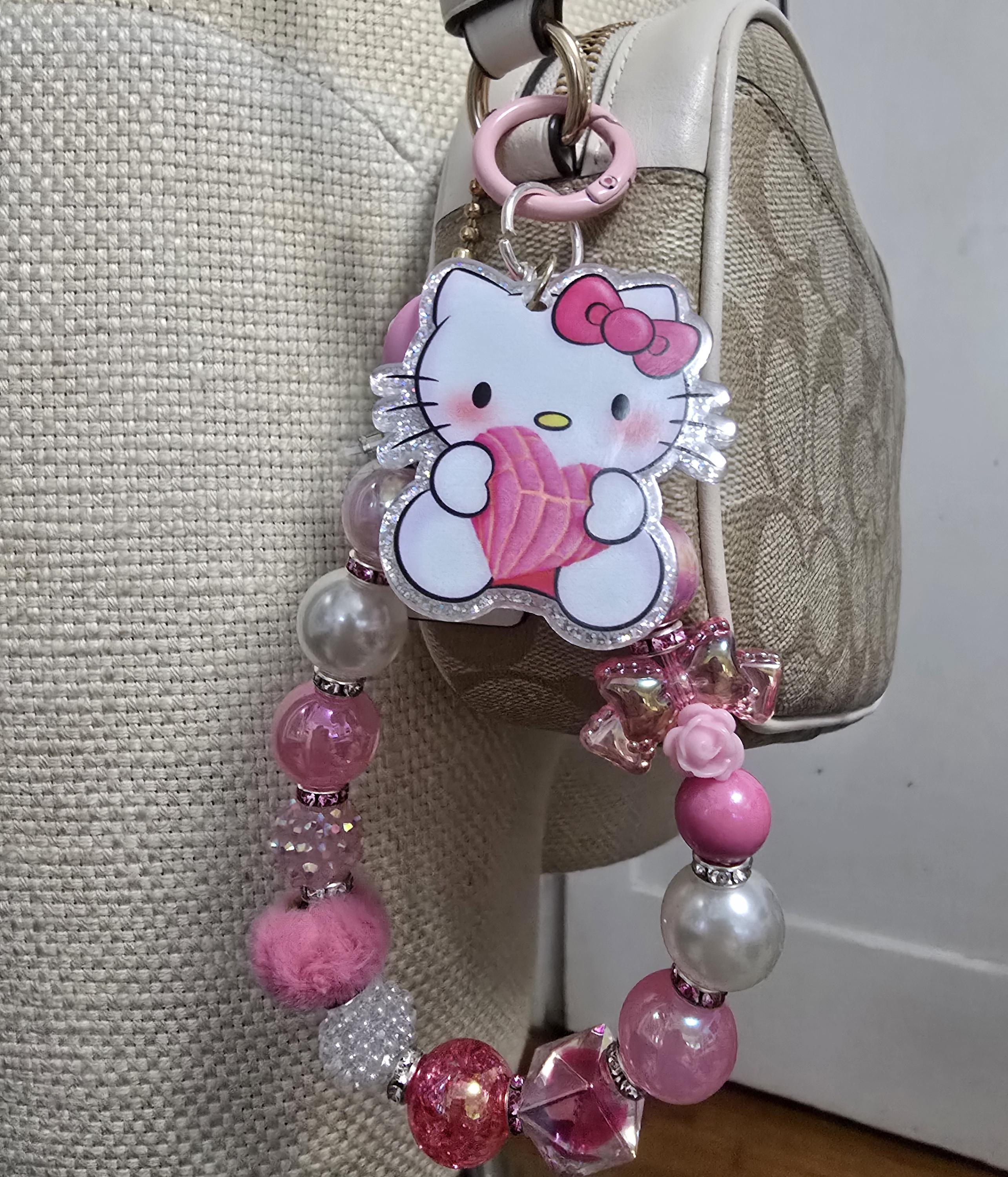Hk Kitty Purse Charm/ Keychain - Etsy