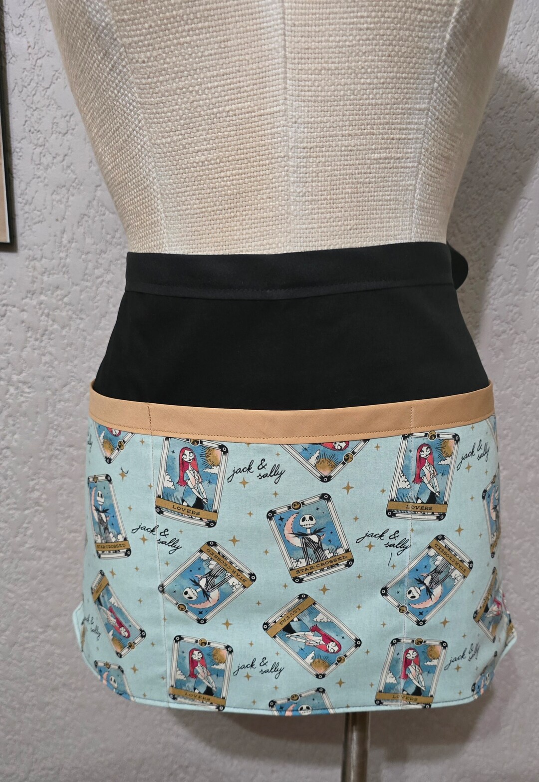 Jack and Sally Apron - Etsy