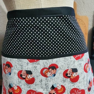 I Love Lucy Half Apron - Etsy