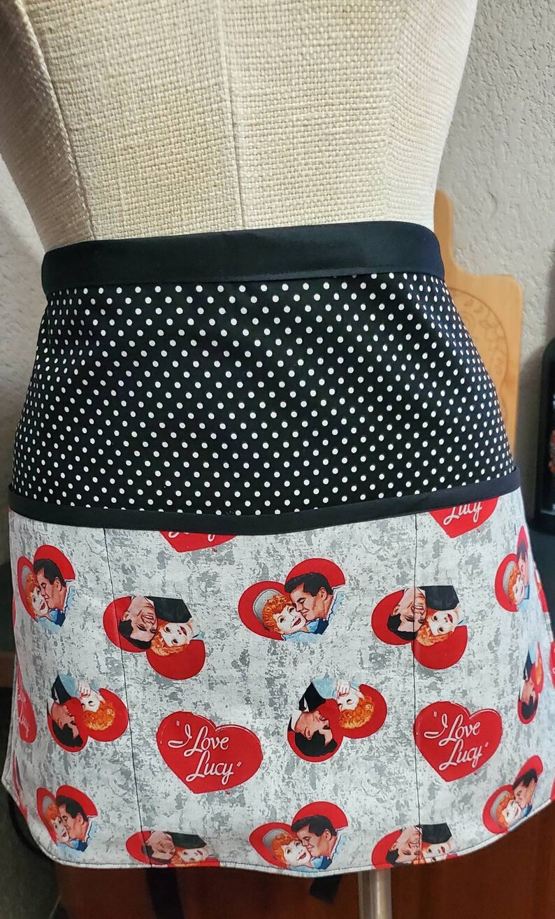 I Love Lucy Half Apron - Etsy