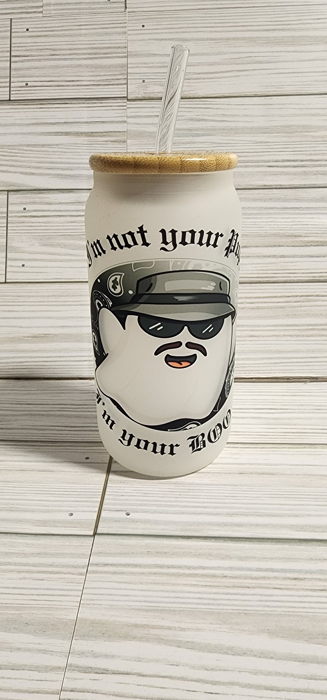 Cholo Ghost Glass Can Mug - Etsy