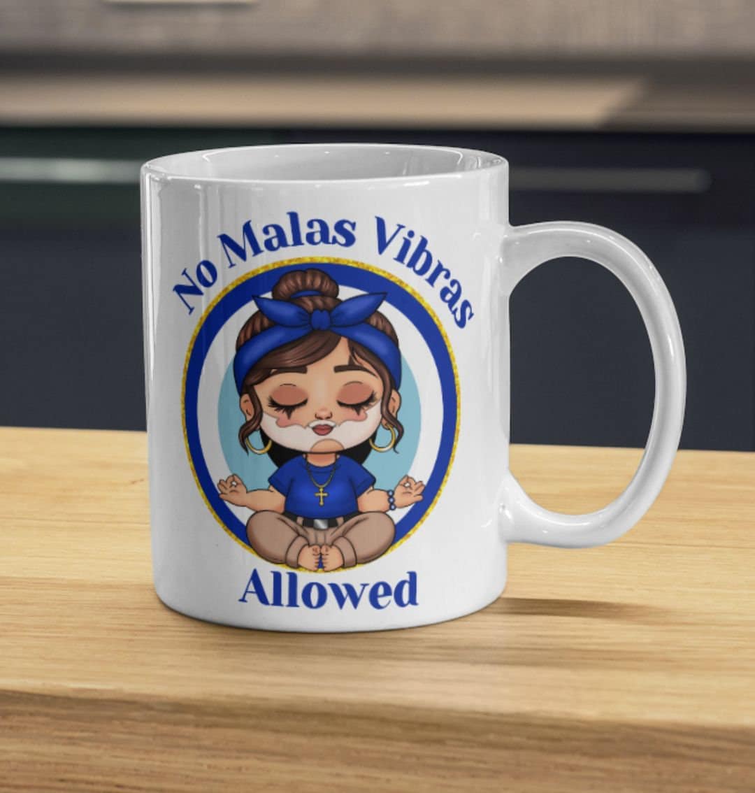 No Bad Vibes Coffee Mug - Etsy
