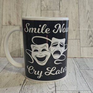 Smile Now Cry Later Coffee Mug - Etsy