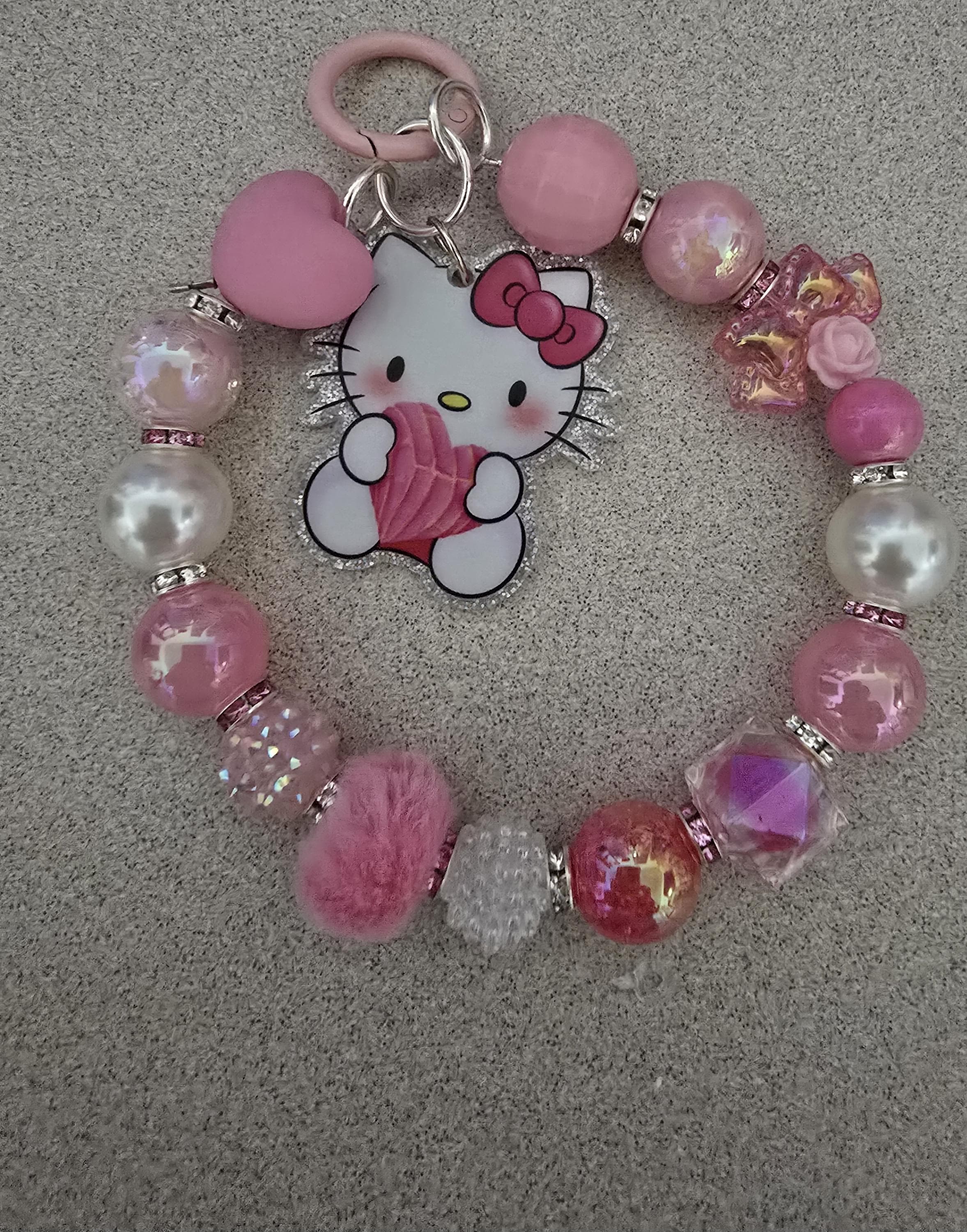 Hk Kitty Purse Charm/ Keychain - Etsy