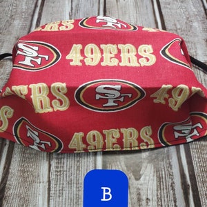 San Francisco 49ers Face Mask. Breathable and Washable - Etsy