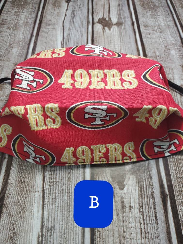 San Francisco 49ers Face Mask. Breathable and Washable - Etsy