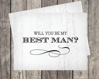 Best man proposal | Etsy