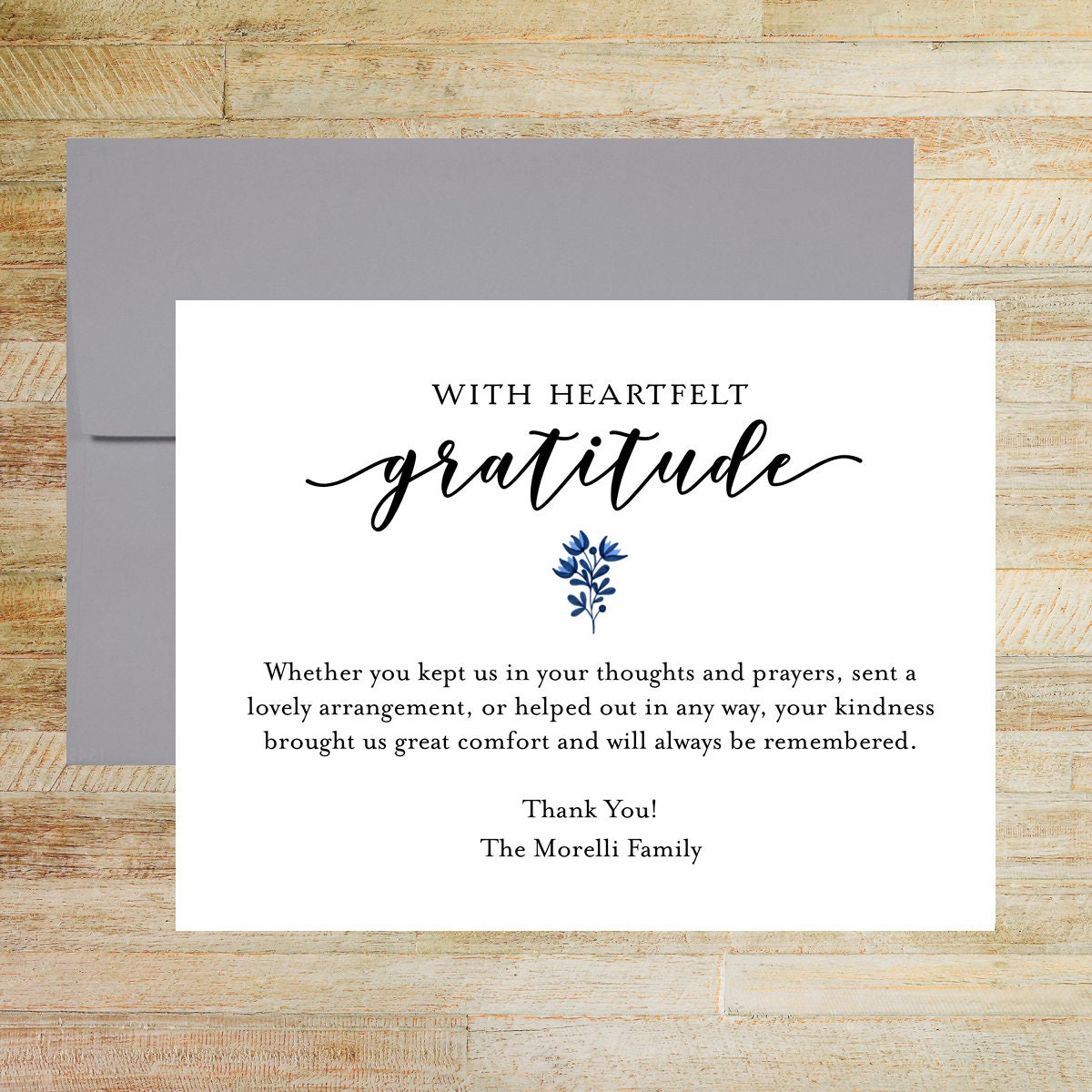 Heartfelt Thank You Notes