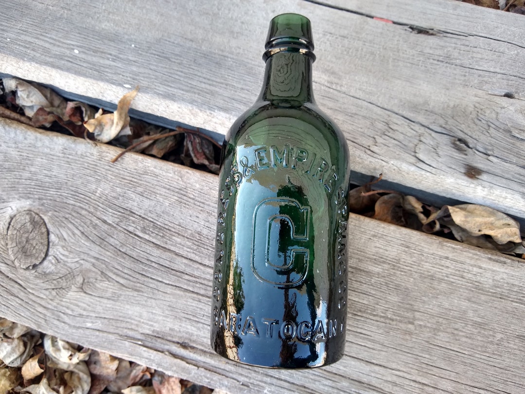 Attractive 1870's CONGRESS & EMPIRE SPRING Mineral Water Bottle ...