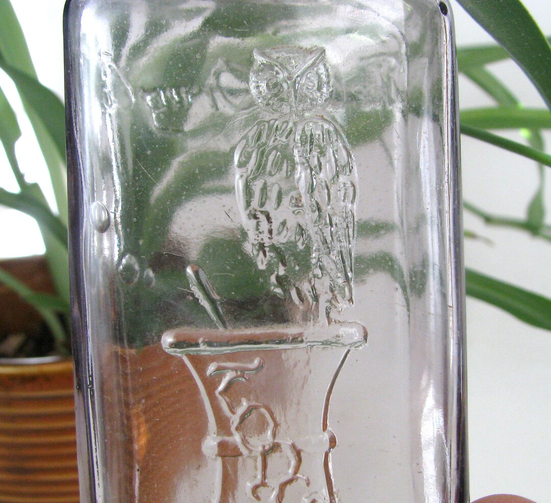 Lt Purple Old THE OWL DRUG Company Bottle, San Francisco Bottle ...