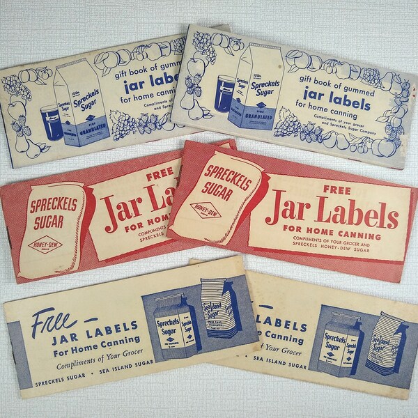 Canning Labels - Etsy