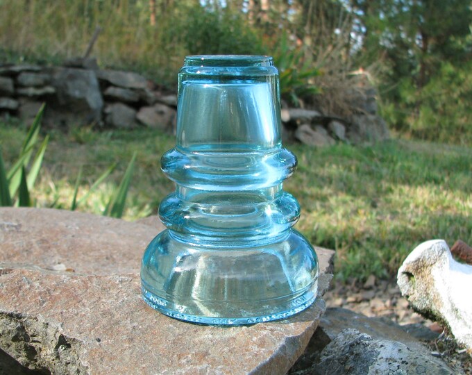 Lt Sky Aqua NATIONAL INSULATOR ASSOCIATION Glass Insulator ...