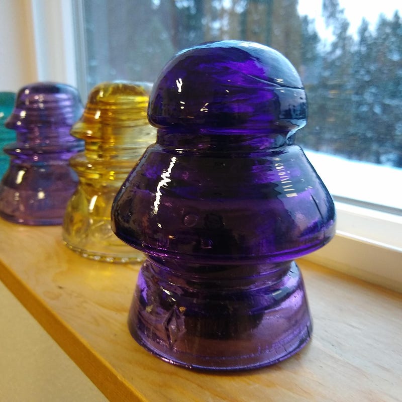 Telegraph Insulators - Etsy