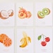 Printable Fruit Flash Cards | Montessori Cards, Homeschool Resources ...