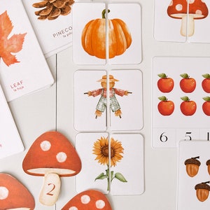 Printable Autumn Study Unit for Toddlers | Bilingual Printable, Fall ...