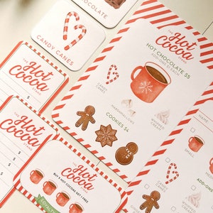 Hot Chocolate Dramatic Play Set PRINTABLE | Hot Cocoa Role Play Set ...