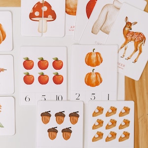 Printable Autumn Study Unit for Toddlers | Bilingual Printable, Fall ...