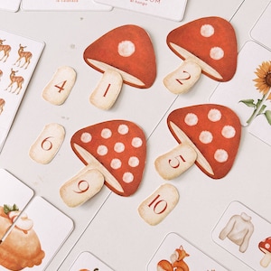 Printable Autumn Study Unit for Toddlers | Bilingual Printable, Fall ...