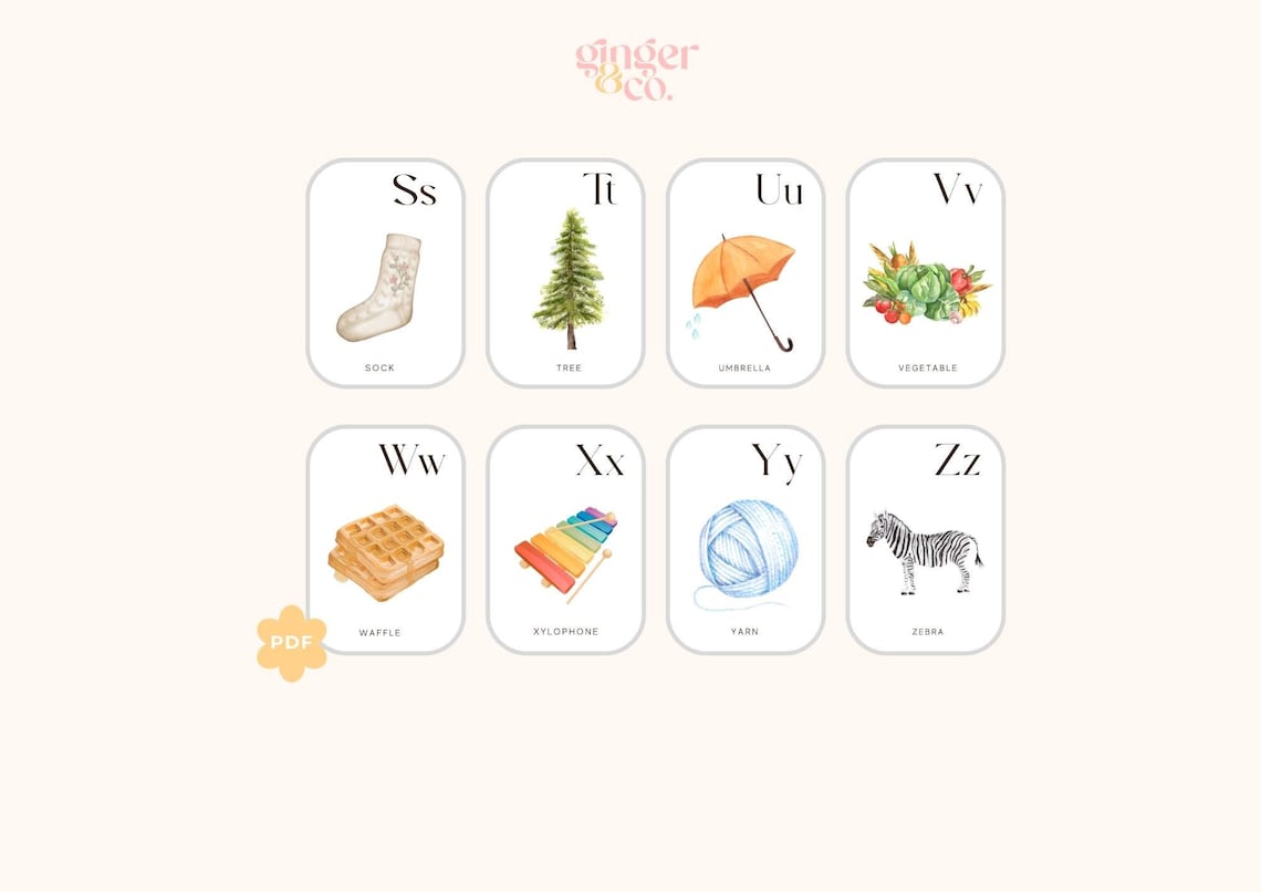 Printable Alphabet Cards | Montessori Cards, Homeschool Resources ...