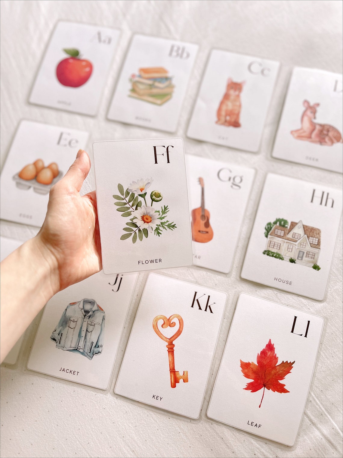 Printable Alphabet Cards | Montessori Cards, Homeschool Resources ...