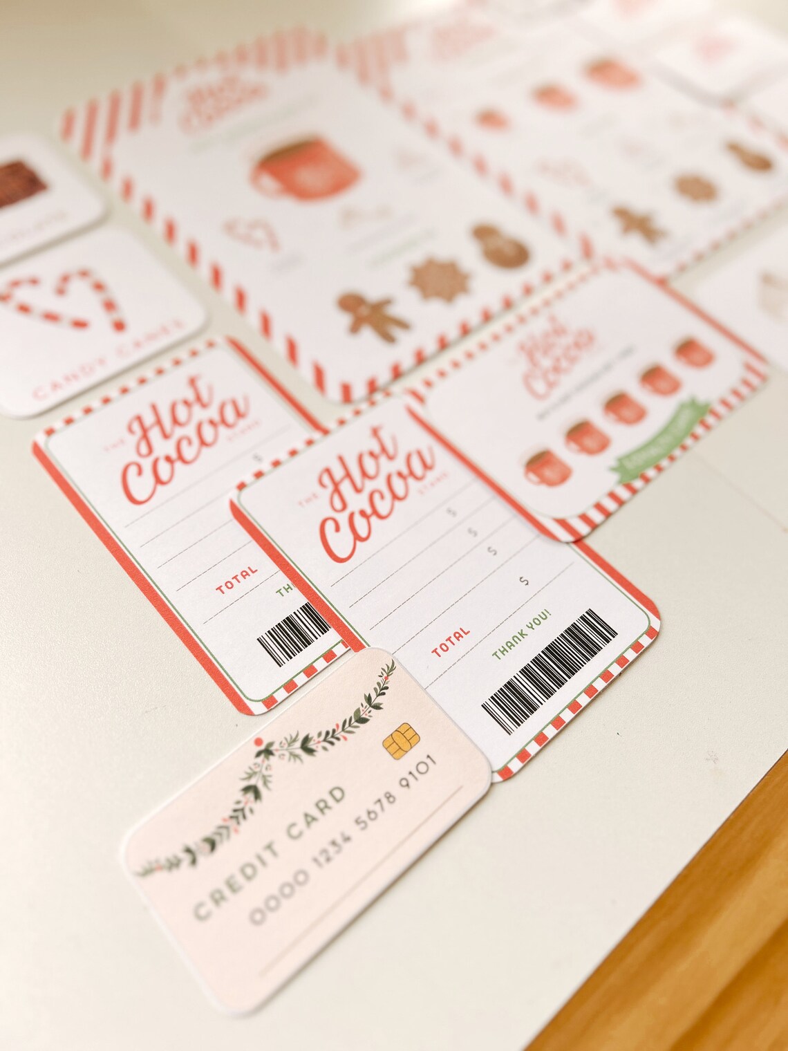 Hot Chocolate Dramatic Play Set PRINTABLE Hot Cocoa Role Play Set ...