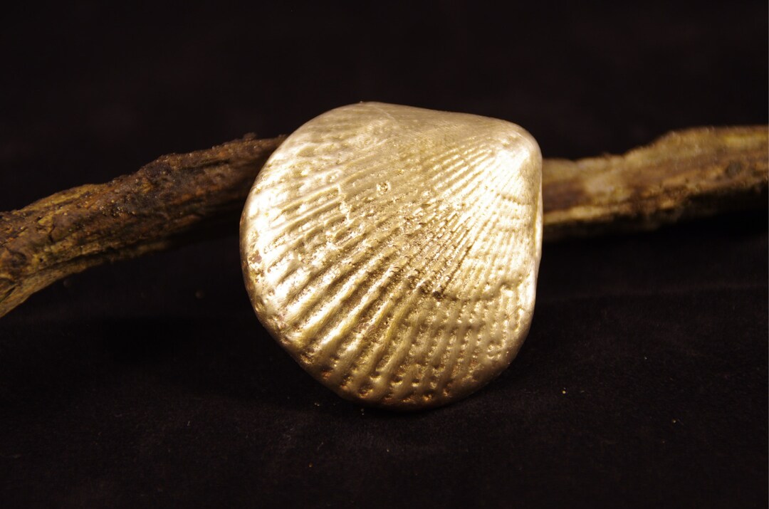Hand-cast Bronze Sea Shell Fidget Toy – Unique Artisan Stress Relief ...