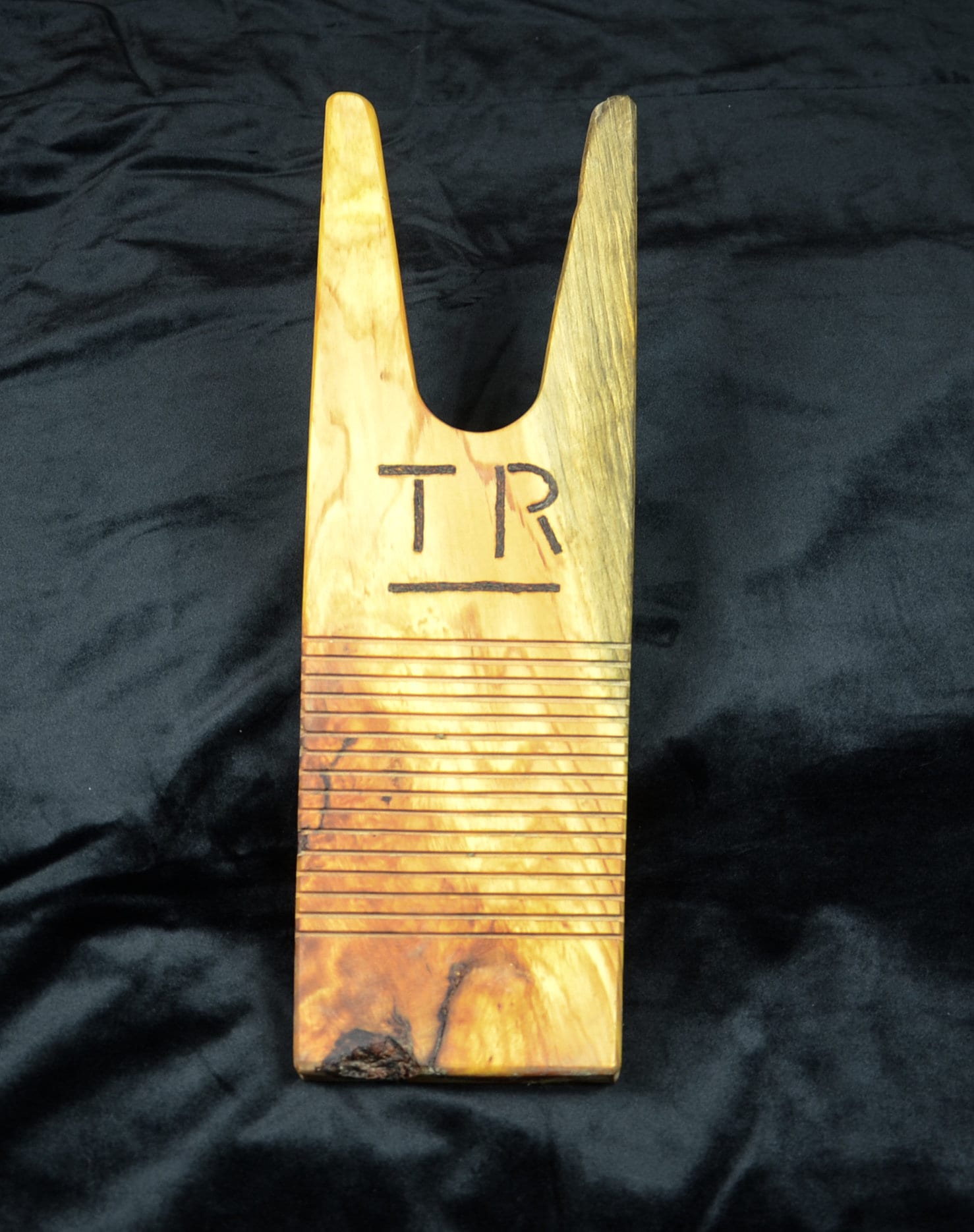 Boot Jack With Custom Brand or Personalized in Juniper or Blue Stained ...